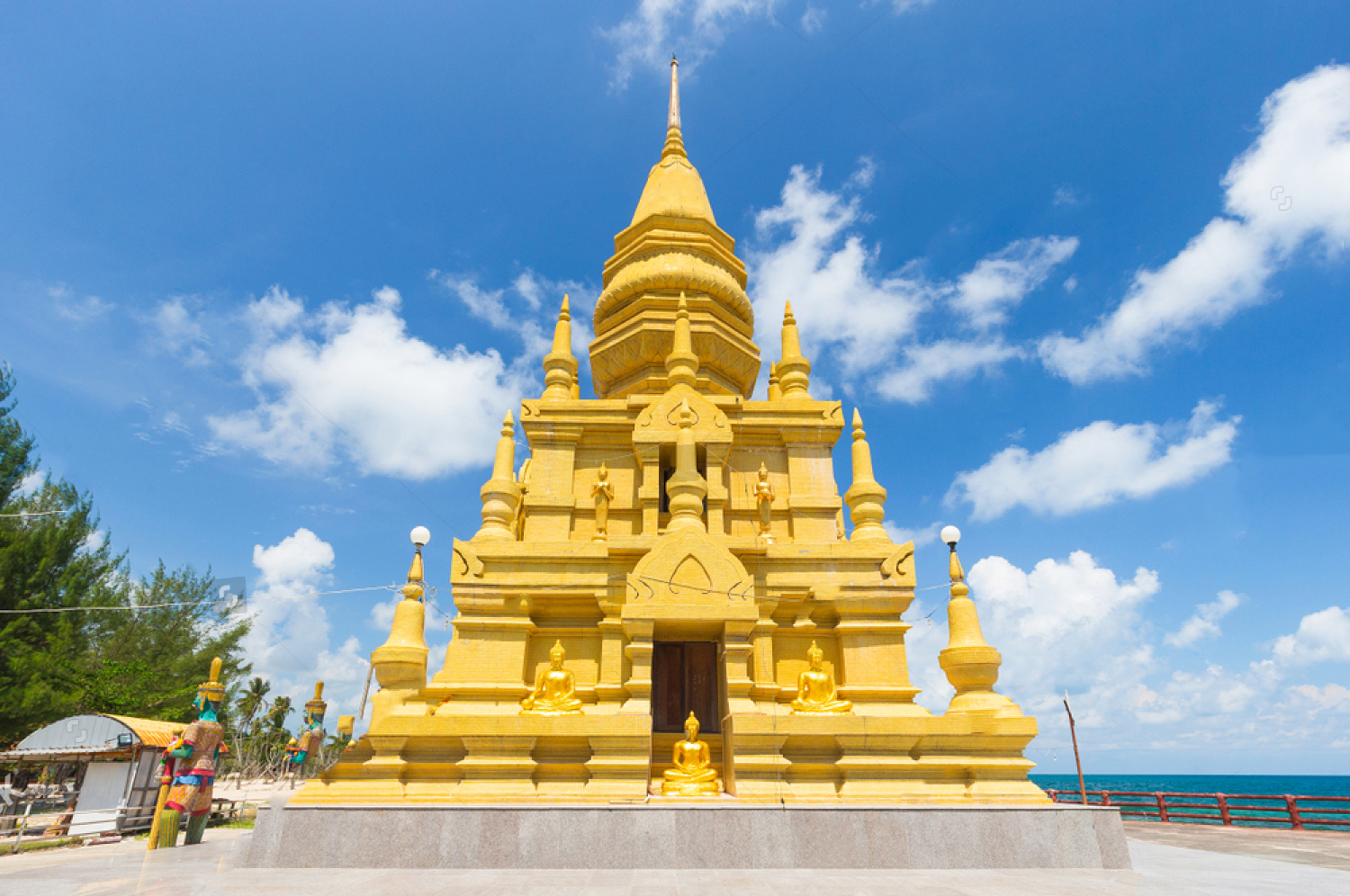 Wat Phra Chedi In Koh Samui - Samui Map Info