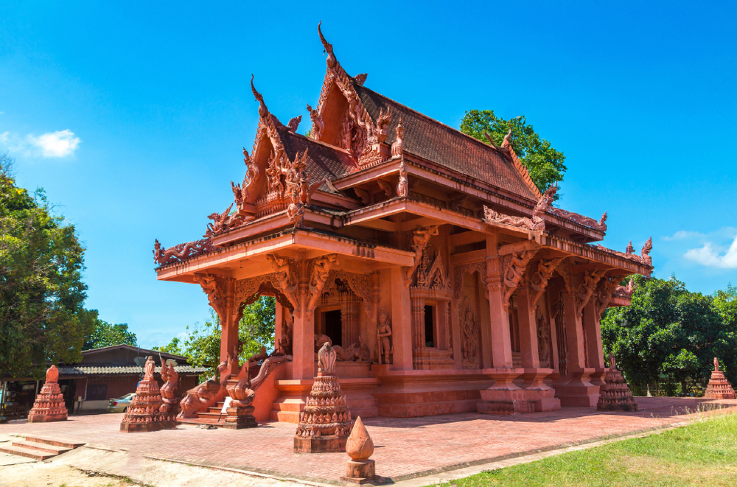 Wat Ratchathammaram In Koh Samui - Samui Map Info